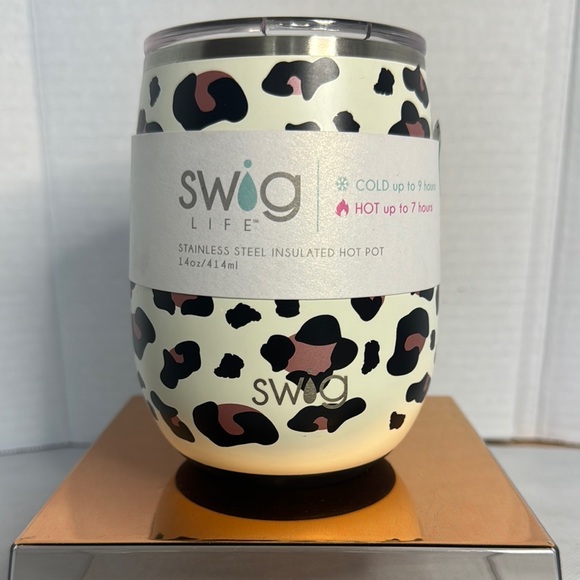 SWig | Dining | Swig Life Animal Print Tumbler 4oz Nwt | Poshmark